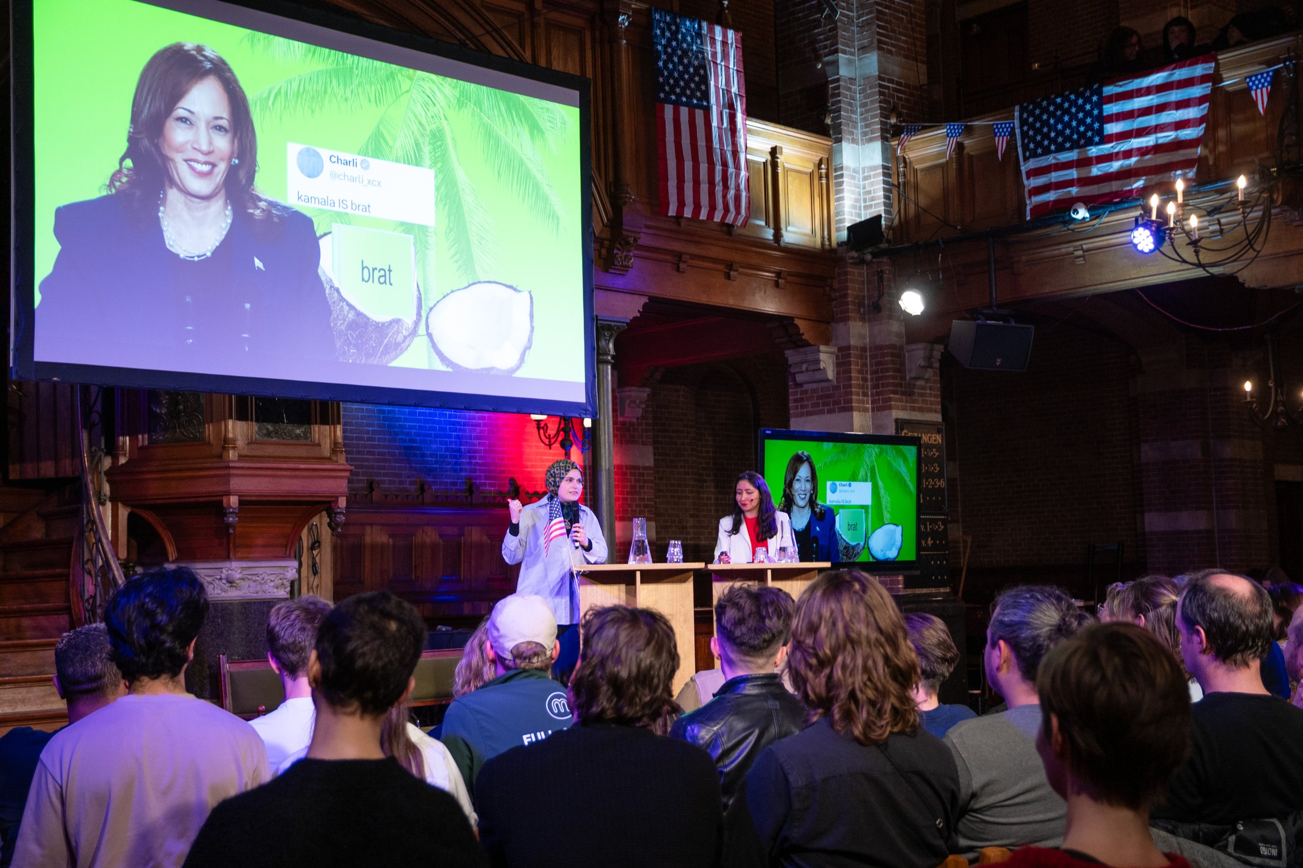 Stijgende spanning onder Harrisfans tijdens verkiezingsnacht in ...