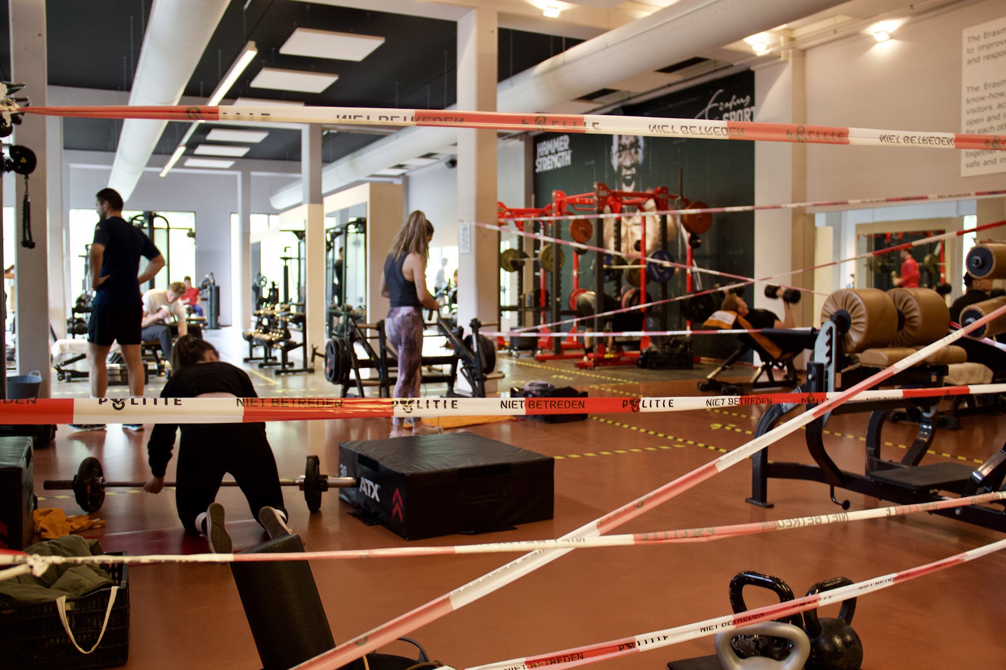 Happy faces at Erasmus Sport: ‘Being active again is very nice ...