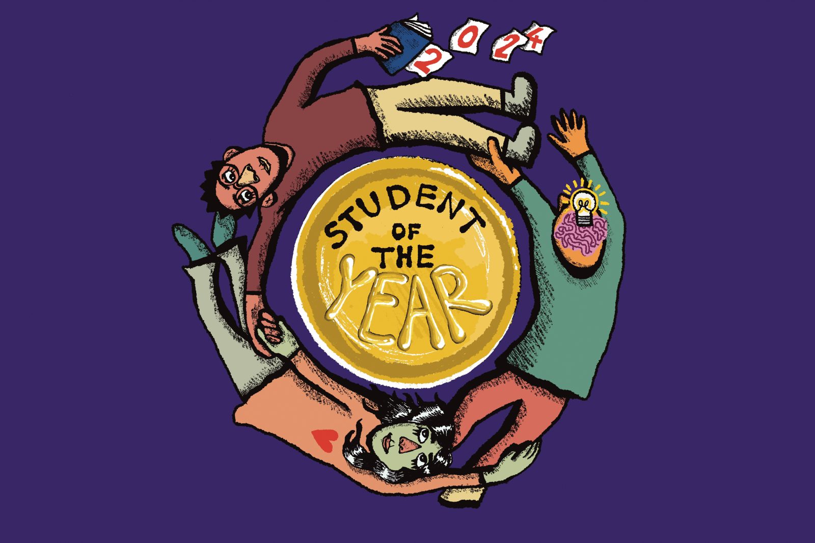 The five finalists for the 2024 Student of the Year election - Erasmus ...